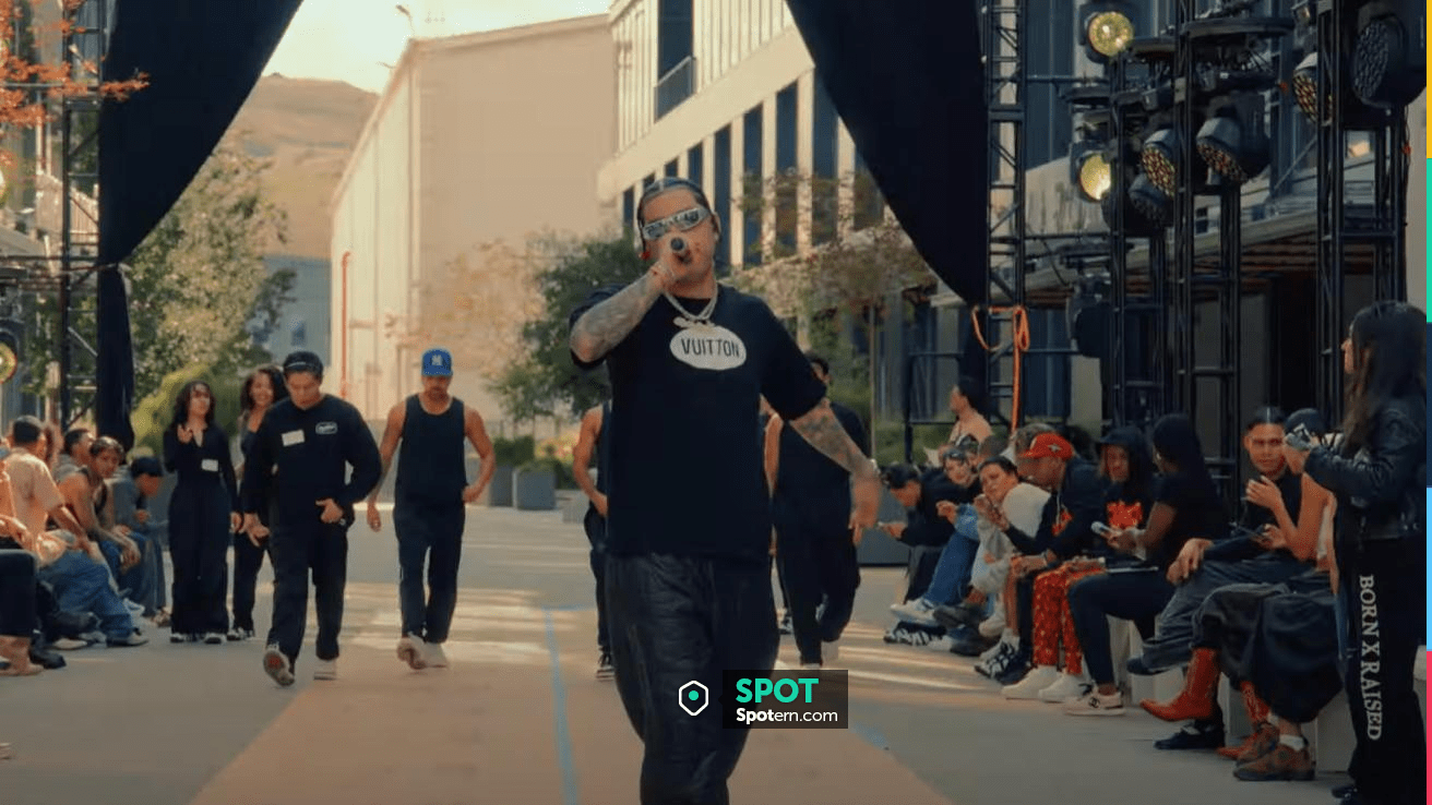 Louis Vuitton Black LVSE Monogram Quilted Pants worn by Ryan Castro in ...