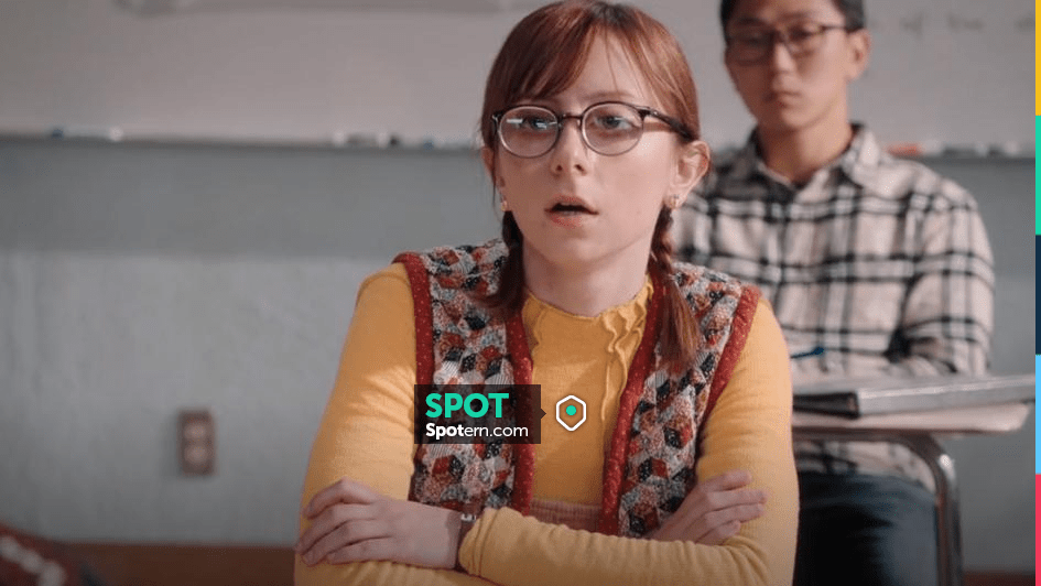 Urban Outfitters Sun­ray Top worn by Heather (Allisyn Snyder) as seen ...