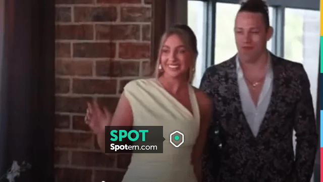 Sir the Label Giacomo Gathered Gown worn by Eden Harper as seen in ...