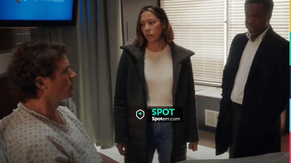 Soia & Kyo Sabine Wool Coat worn by Sarah Truong (Mayko Nguyen) as seen ...