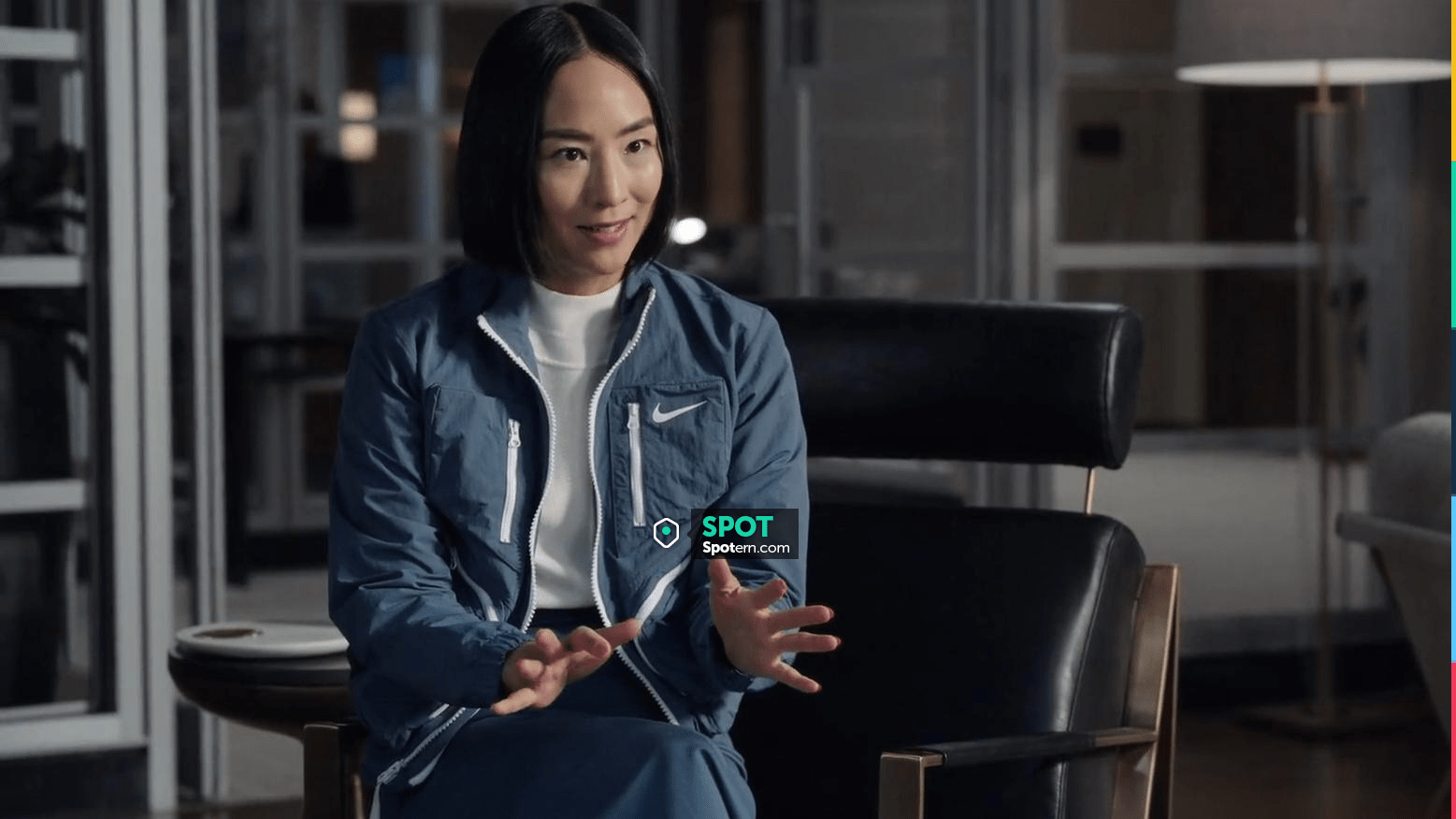 Nike Sportswear Tech Pack Woven Jacket worn by Stella Bak (Greta Lee ...