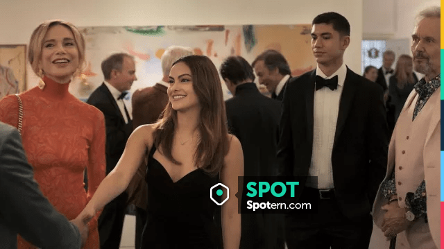 Norma Kamali Black dress worn by Ana (Camila Mendes) as seen in ...