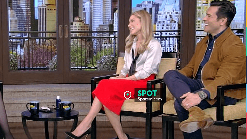 Roland Mouret Arreton Skirt worn by Kelly Ripa as seen in LIVE with ... Roland Mouret Arreton Skirt worn by Kelly Ripa as seen in LIVE with ...