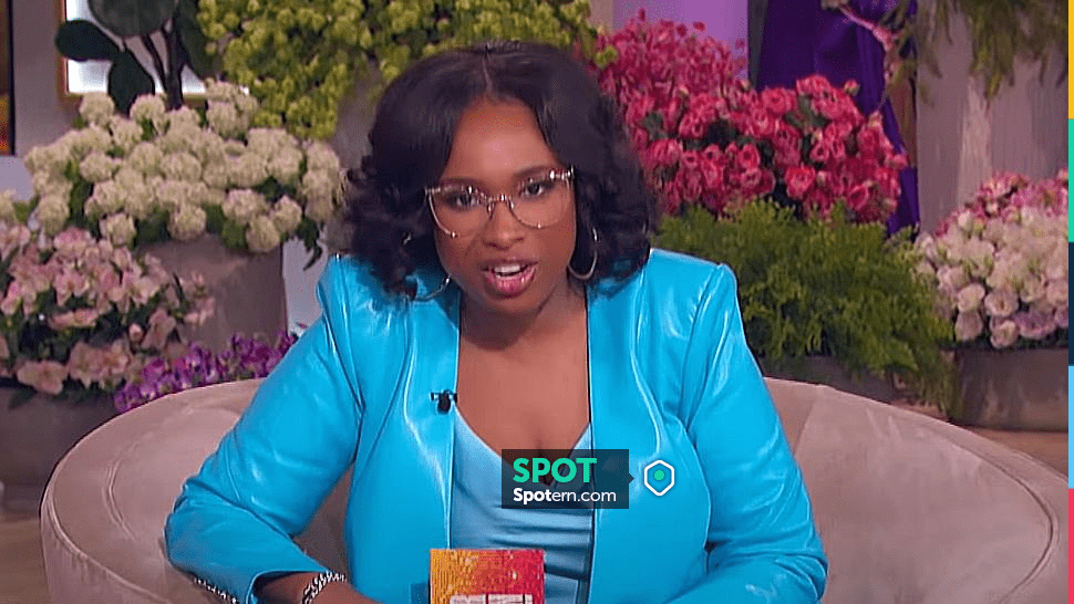 AS By DF Claude Re­cy­cled Leather Jack­et worn by Jennifer Hudson as ...