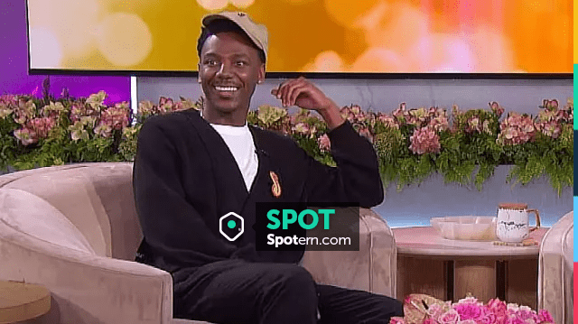 Bode Double Breasted Cotton Cardigan worn by Jerrod Carmichael as seen ...