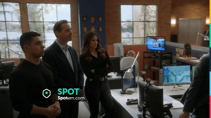 Frame Sleeve Crew worn by Nick Torres (Wilmer Valderrama) as seen in ...