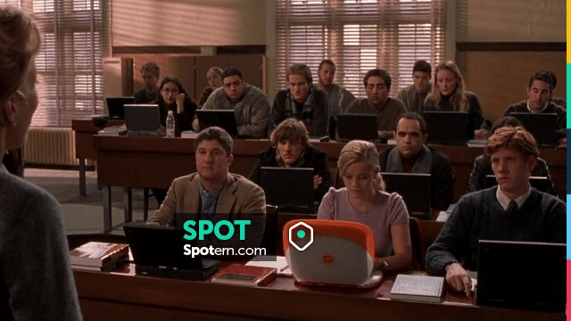 The Apple computer iBook orange used by Elle Woods (Reese Witherspoon ...