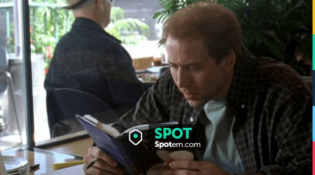 The book that reads: Charlie Kaufman (Nicolas Cage) in Adaptation ...