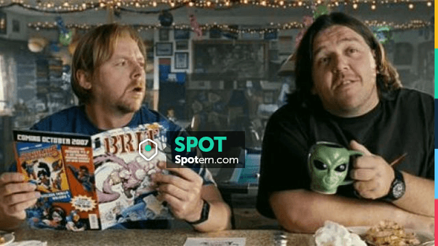 The comics that reads Graeme Willy (Simon Pegg) in Paul | Spotern