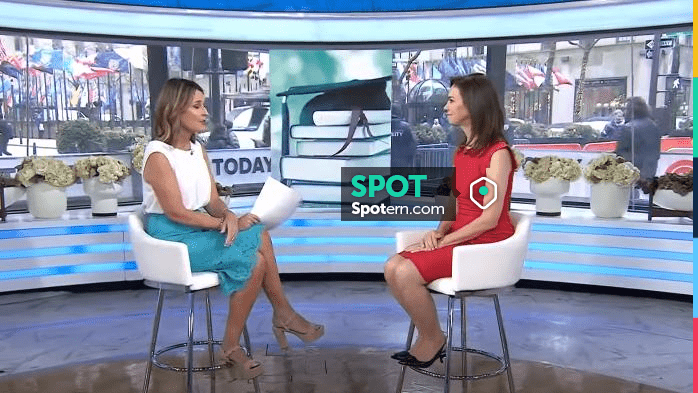 Robe J. Crew Resume portée par Jennifer Breheny Wallace comme on le ...