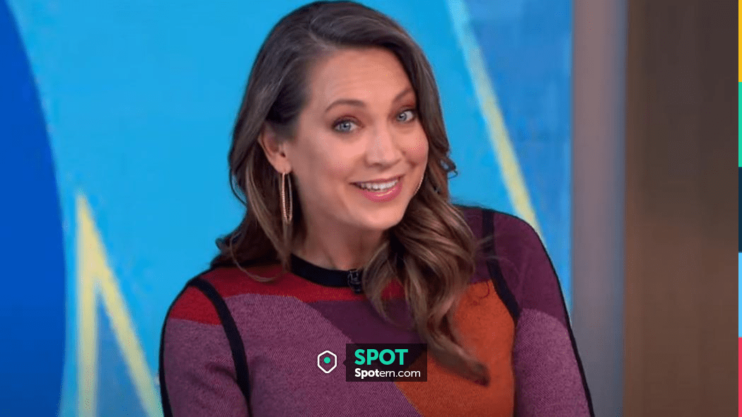 Toccin No­ra Mi­di Dress worn by Ginger Zee as seen in Good Morning ...