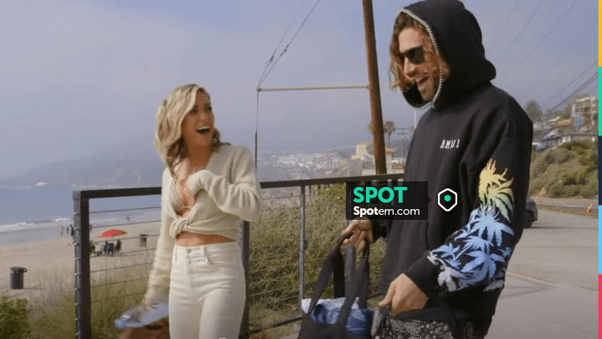 Amiri Eter­nal Hap­pi­ness Hood­ie worn by Brody Jenner as seen in The ...