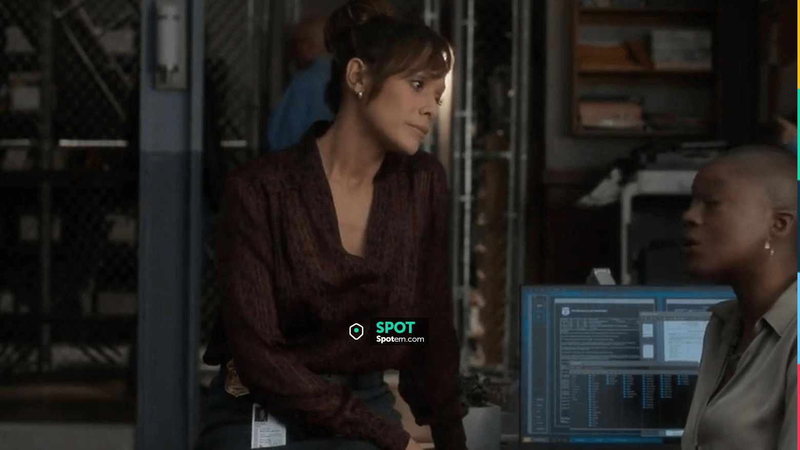 Hobbs Maggie Blouse worn by Nikki Batista (Dania Ramirez) as seen in ...