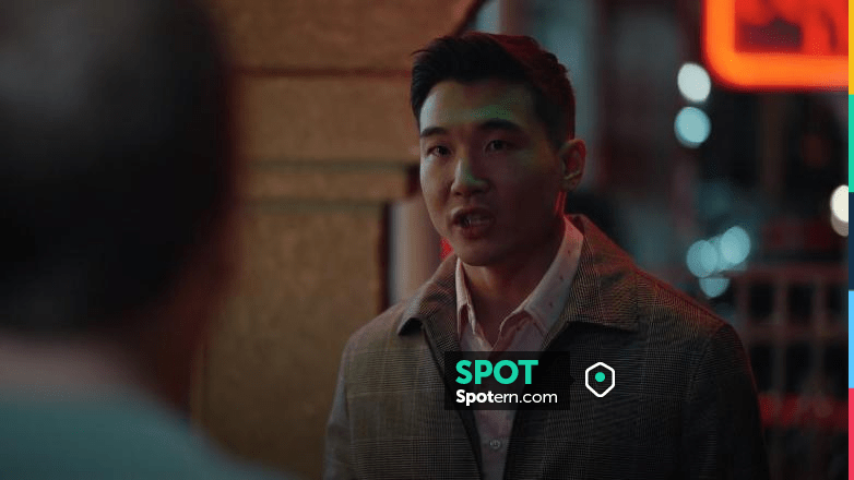 Express Plaid Zip Jacket worn by Nicholas (Joel Kim Booster) as seen in ...