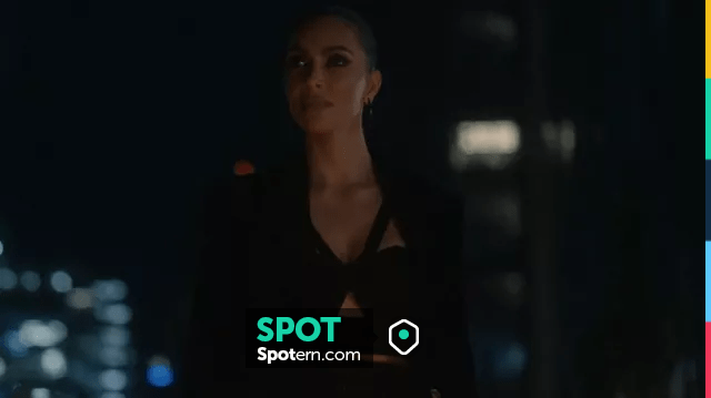 Alaïa Spiral Bra Top worn by Siobhan Corbyn (Kim Kardashian) as seen in ...