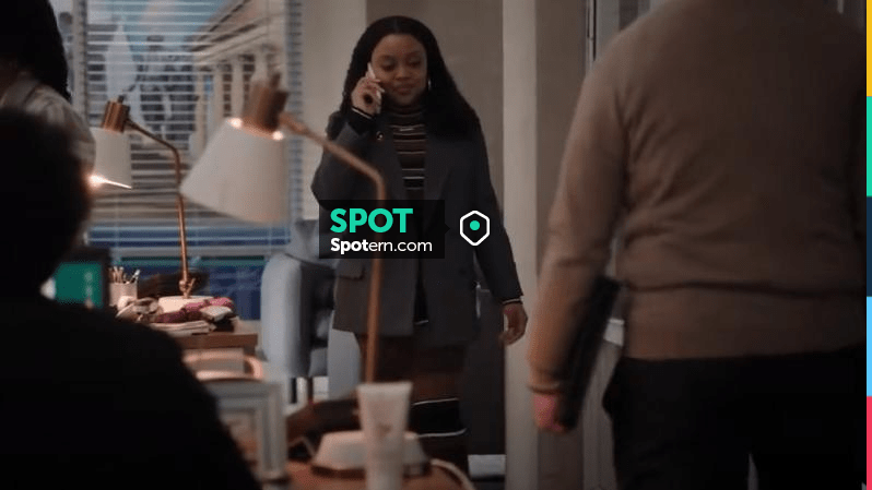 Wilfred Destiny Blazer worn by Janine Teagues (Quinta Brunson) as seen ...