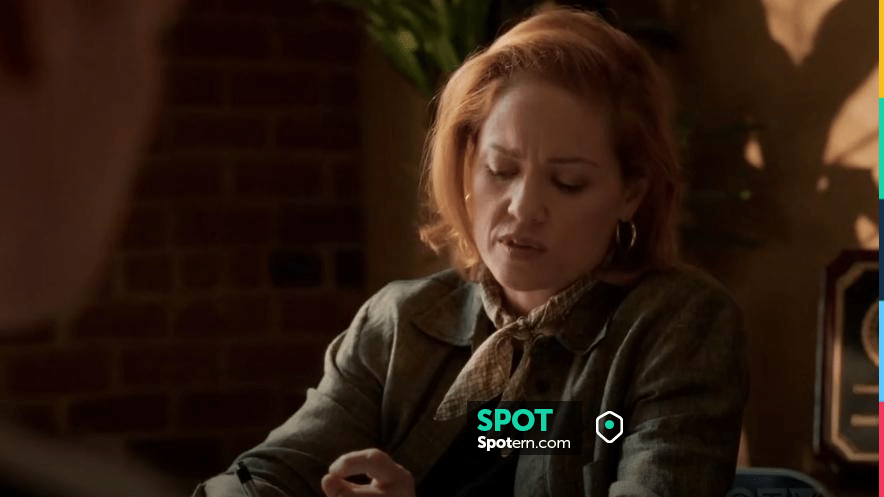 Rachel Comey Mensy Shirt Pepper Green worn by Angie Polaski (Erika ...