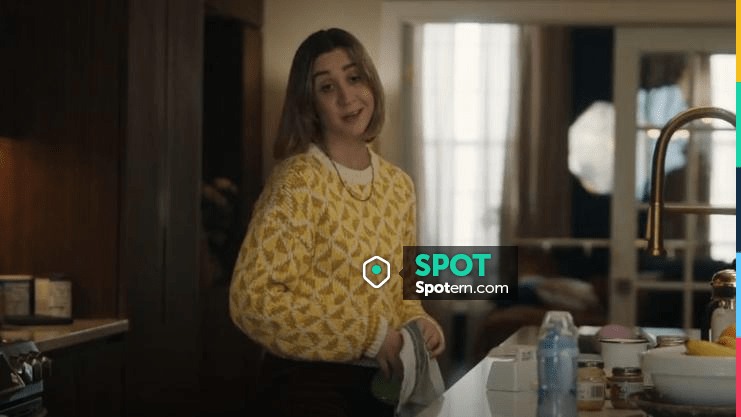 Mother The It­sy Crop Sweater worn by Chloe (Madeline Hoarle) as seen ...