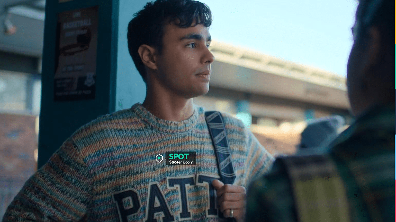 Patta Embellishment Jumper worn by Malakai Mitchell (Thomas Weatherall ...