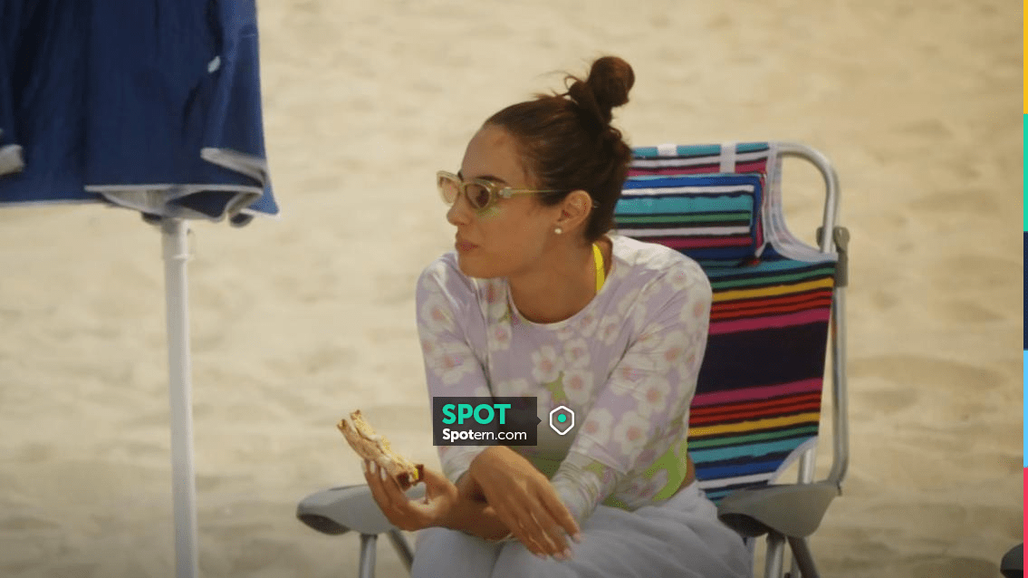 Cynthia Rowley Bali Rash­Guard worn by Paige DeSorbo as seen in Summer ...