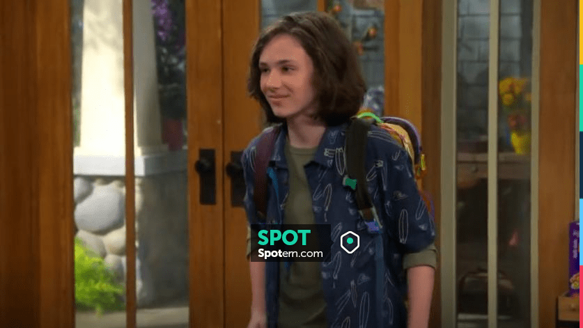 Quiksilver Board Shirt worn by Grover Johnson (Hank Greenspan) as seen ...