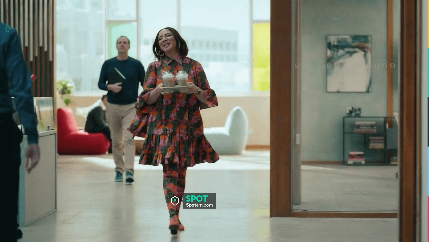 La DoubleJ High Boots worn by Molly Novak (Maya Rudolph) as seen in ...