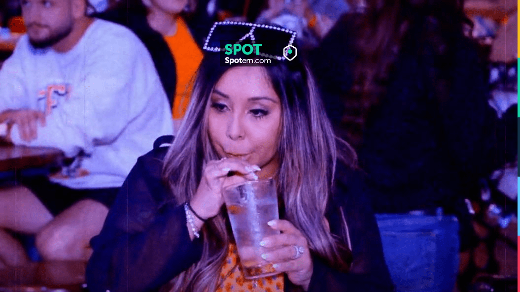 Yabina Oversized Square Rhinestone Women Sunglasses worn by Nicole ...