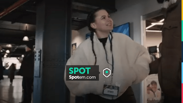Nike Sportswear Women's Reversible Faux Fur Bomber worn by Wendy Wexler ...