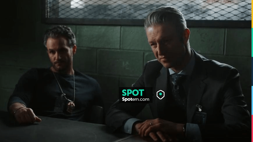 Banana Republic Signature Italian Nailhead Suit worn by Detective ...