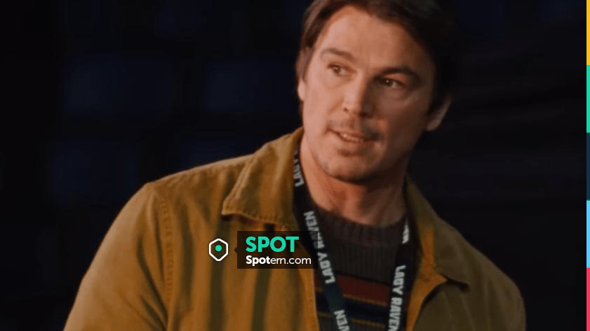 Trap Movie Outfits: Josh Hartnett is wearing Tan overshirt to portray ...
