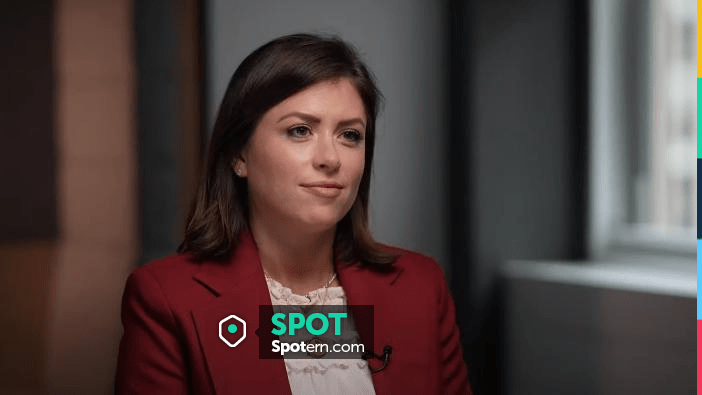 Banana Republic Lido Blazer worn by Chloe Melas as seen in Today on ...