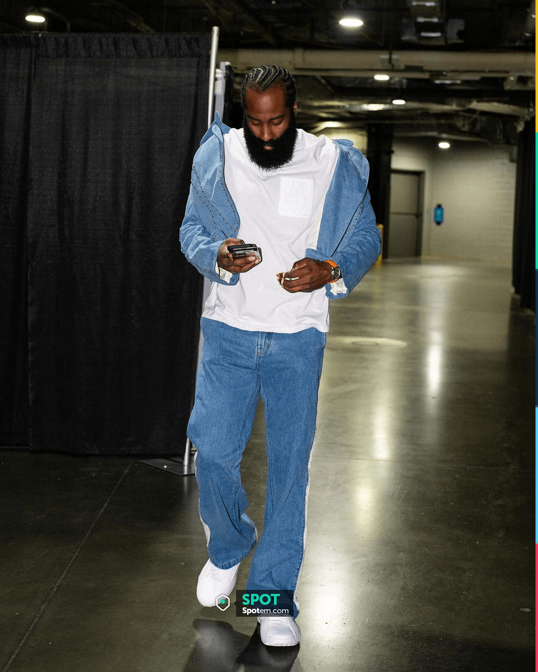 James Harden 8 White Party