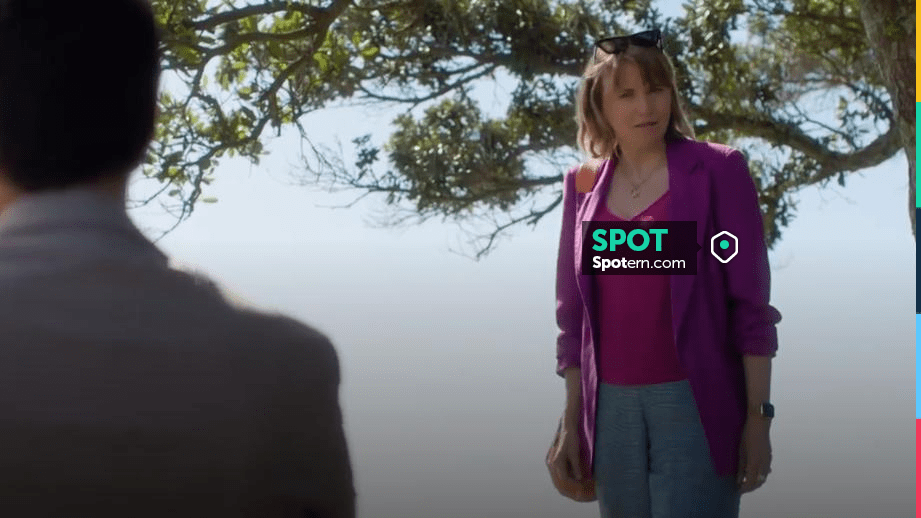 Y.A.S Bright Tailored Blazer worn by Alexa Crowe (Lucy Lawless) as seen ...