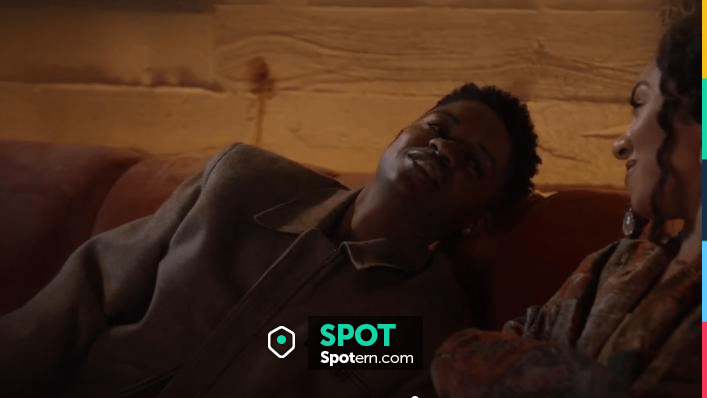 Cos Power-Shoulder Wool-Herringbone Jacket worn by Tamia 'Coop' Cooper (Bre-Z) as seen in All ...