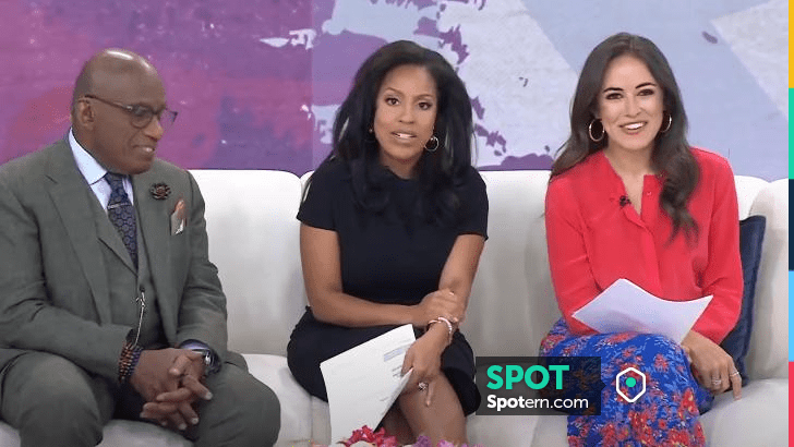 Atlein Collective Floral Skirt worn by Kaylee Hartung as seen in Today ...