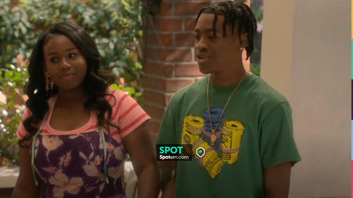 Billionaire Boys Club Bun­dles Short Sleeved Crew­neck T Shirt worn by ...