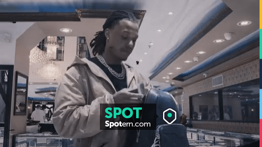 Louis Vuitton Damier Infini Campus Backpack Black worn by Skilla Baby ...