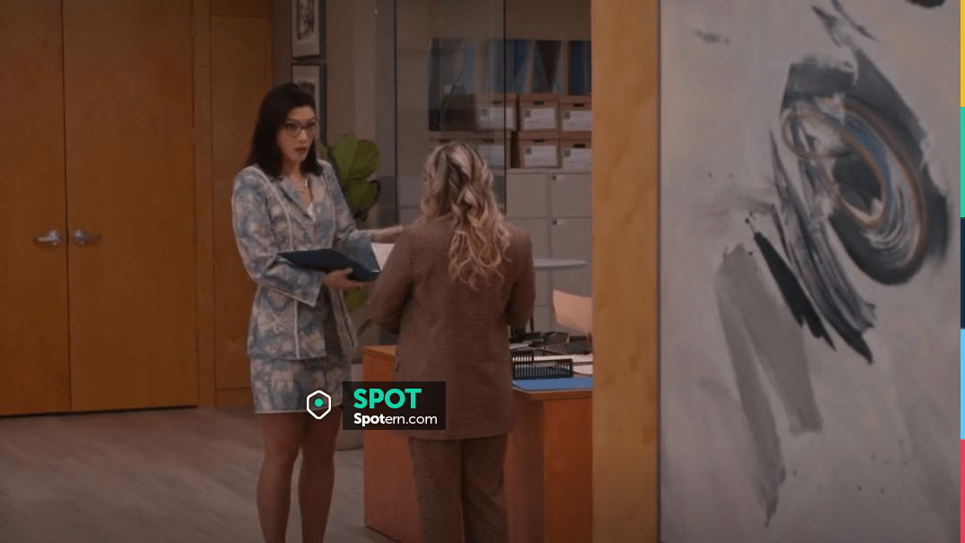 Mini jupe Ganni en jacquard portée par Susan (Inga Schlingmann) comme ...