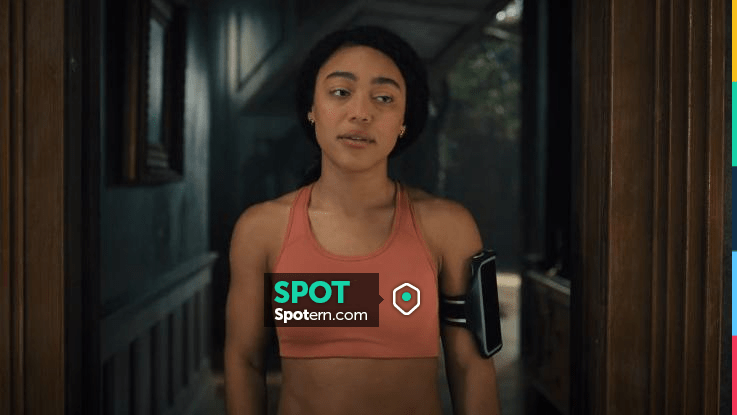 Nike Swoosh Medi­um Sup­port Sports Bra worn by Mallory Grace (Mychala ...