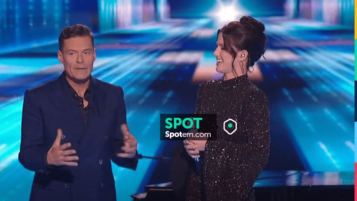 Michael Costello x Revolve Mr. Gib­son Mi­ni Dress worn by Abi Carter ...