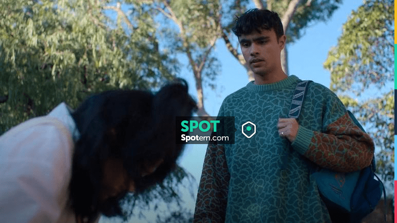 The Ragged Priest Fracture Knitted Sweater worn by Malakai Mitchell ...