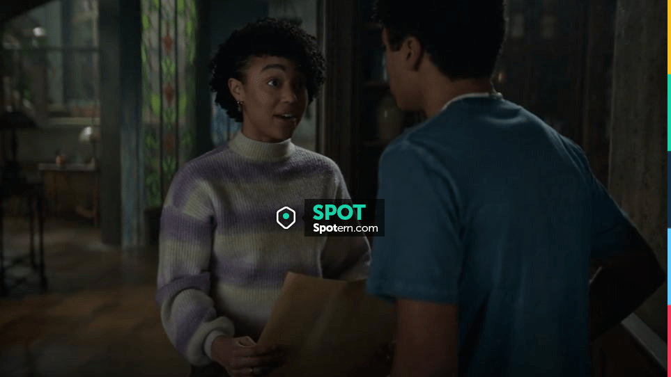 Vero Moda Elektra Sweater worn by Mallory Grace (Mychala Faith Lee) as ...