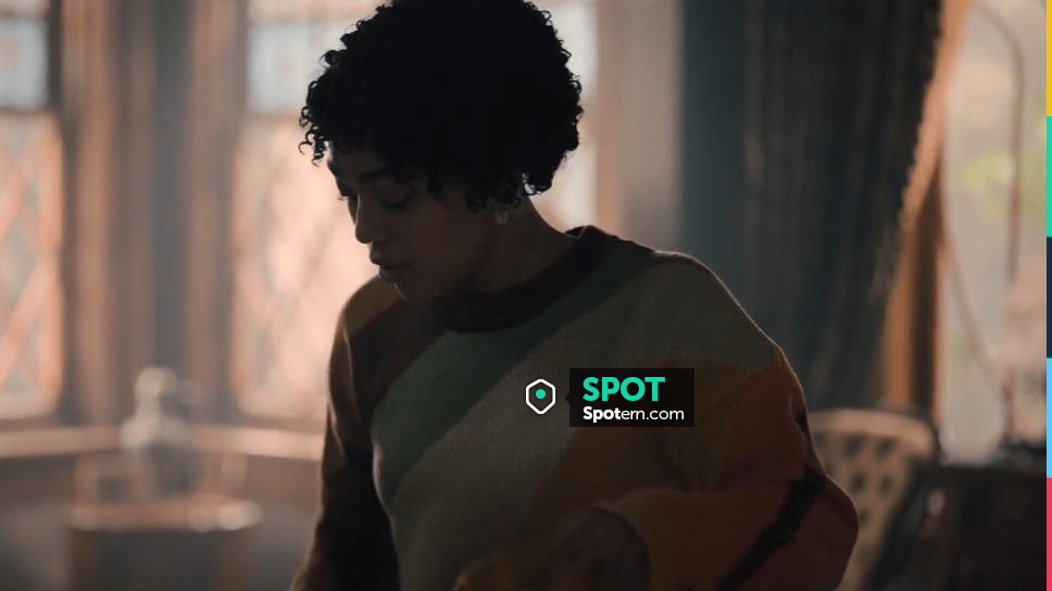 The Ragged Priest Sleaze Crop Knit worn by Mallory Grace (Mychala Faith ...