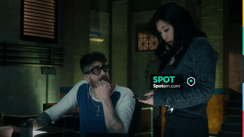 Veronica Beard Pablah Sweater worn by Melody 'Mel' Bayani (Liza Lapira) as seen in The Equalizer ...