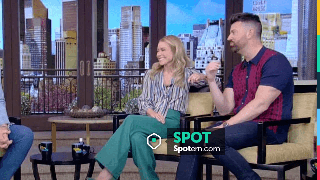 Acne Studios Tyrah Pants worn by Kelly Ripa as seen in LIVE with Kelly ...