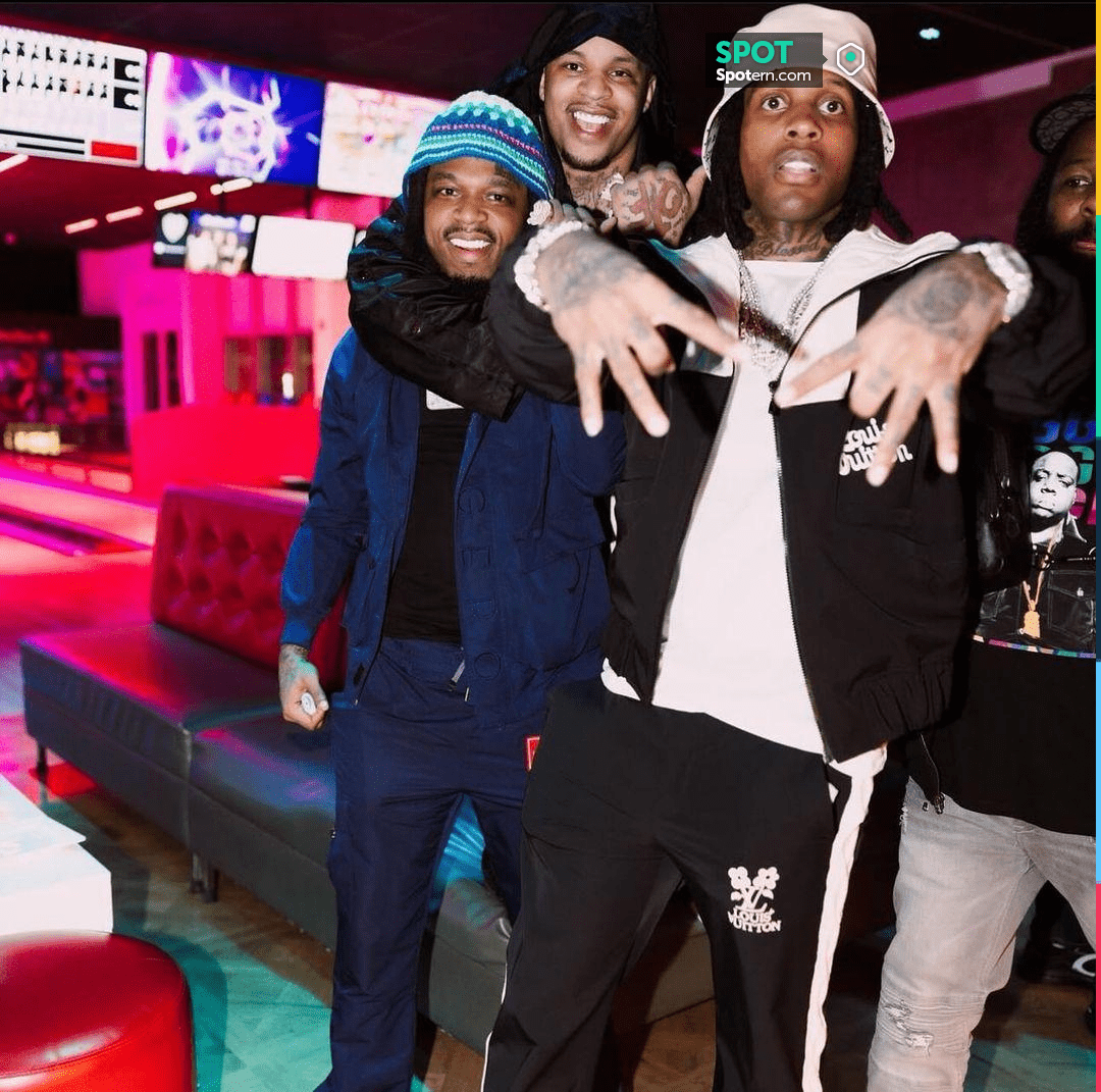 Louis Vuitton Tyler The Creator Beige Bucket Hat worn by Lil Durk on ...