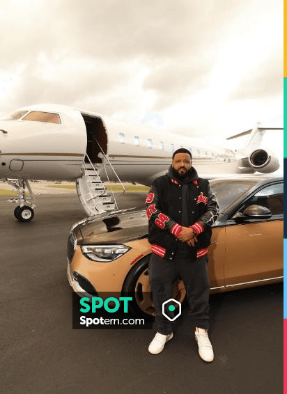 Air Jordan Awake NY Black Vertical Logo Sweatpants worn by DJ Khaled on ...