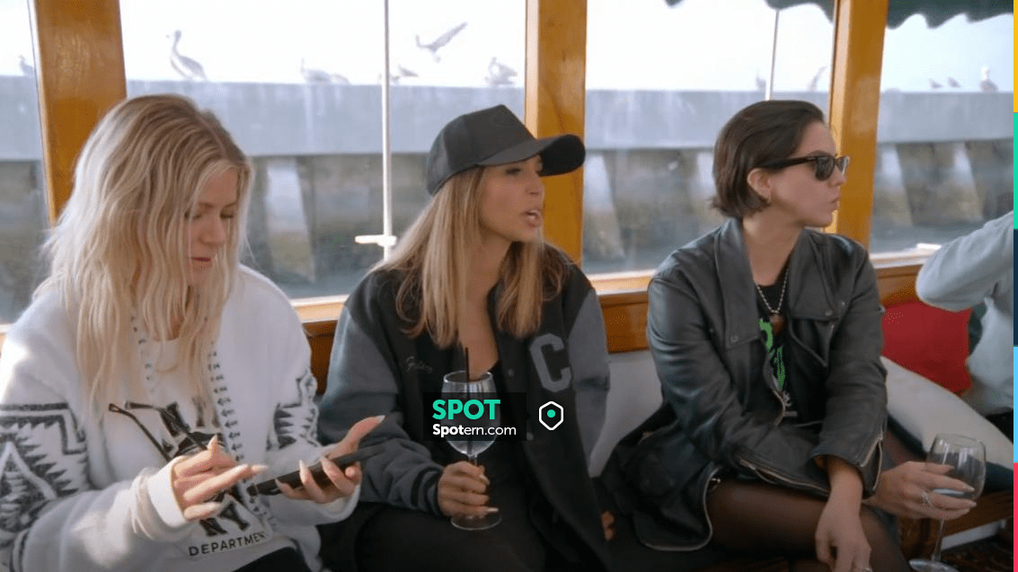 Ocean Beach Medi­um San Fran­cis­co Var­si­ty Jack­et worn by Self (Scheana Shay) as seen in ...