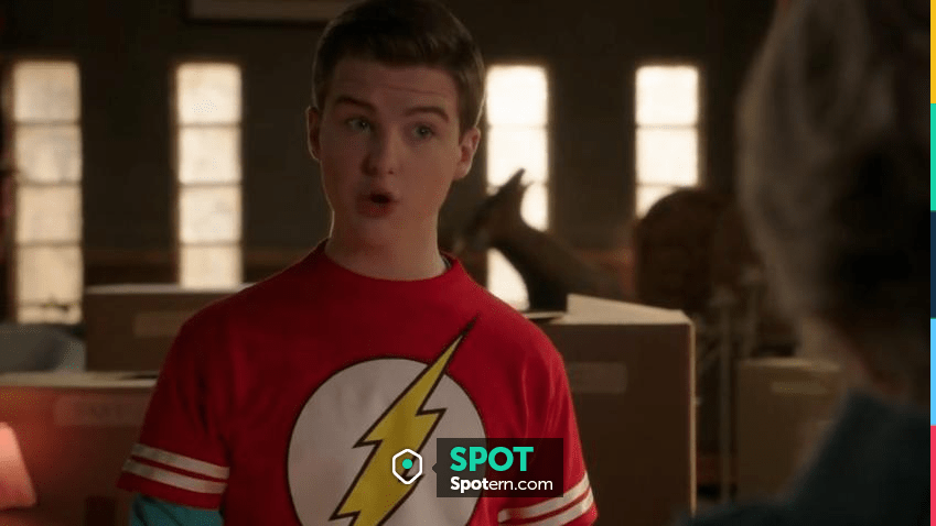 The Flash DC Comics Flash Camiseta deportiva roja para hombre usada por ...