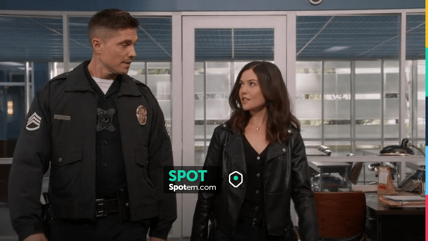 Chaqueta de moto de cuero Madewell Ultimate usada por Blair London ...